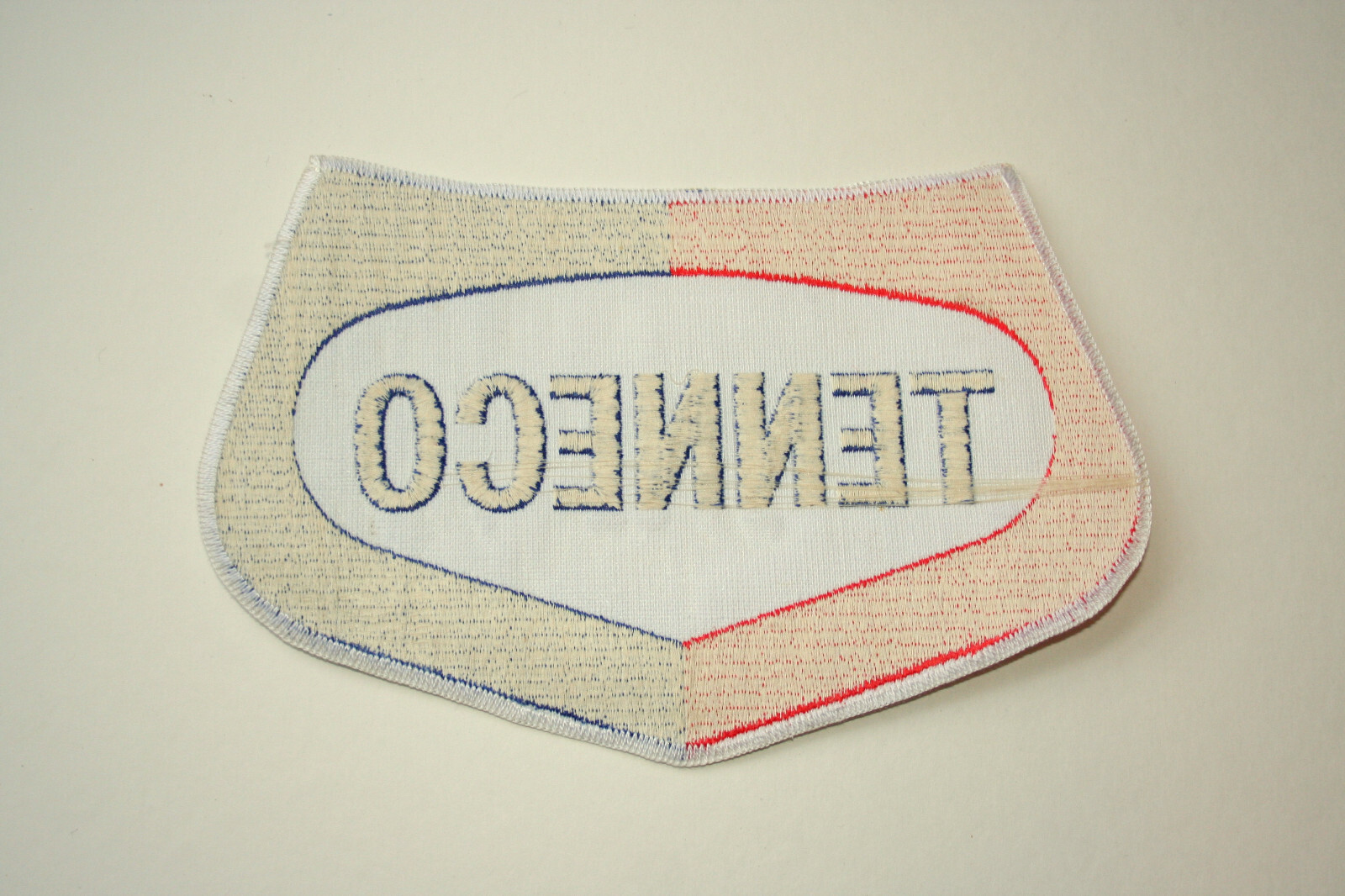 Tenneco Oil & Gas Service Station Large Back of Jacket Cloth Patch New ...