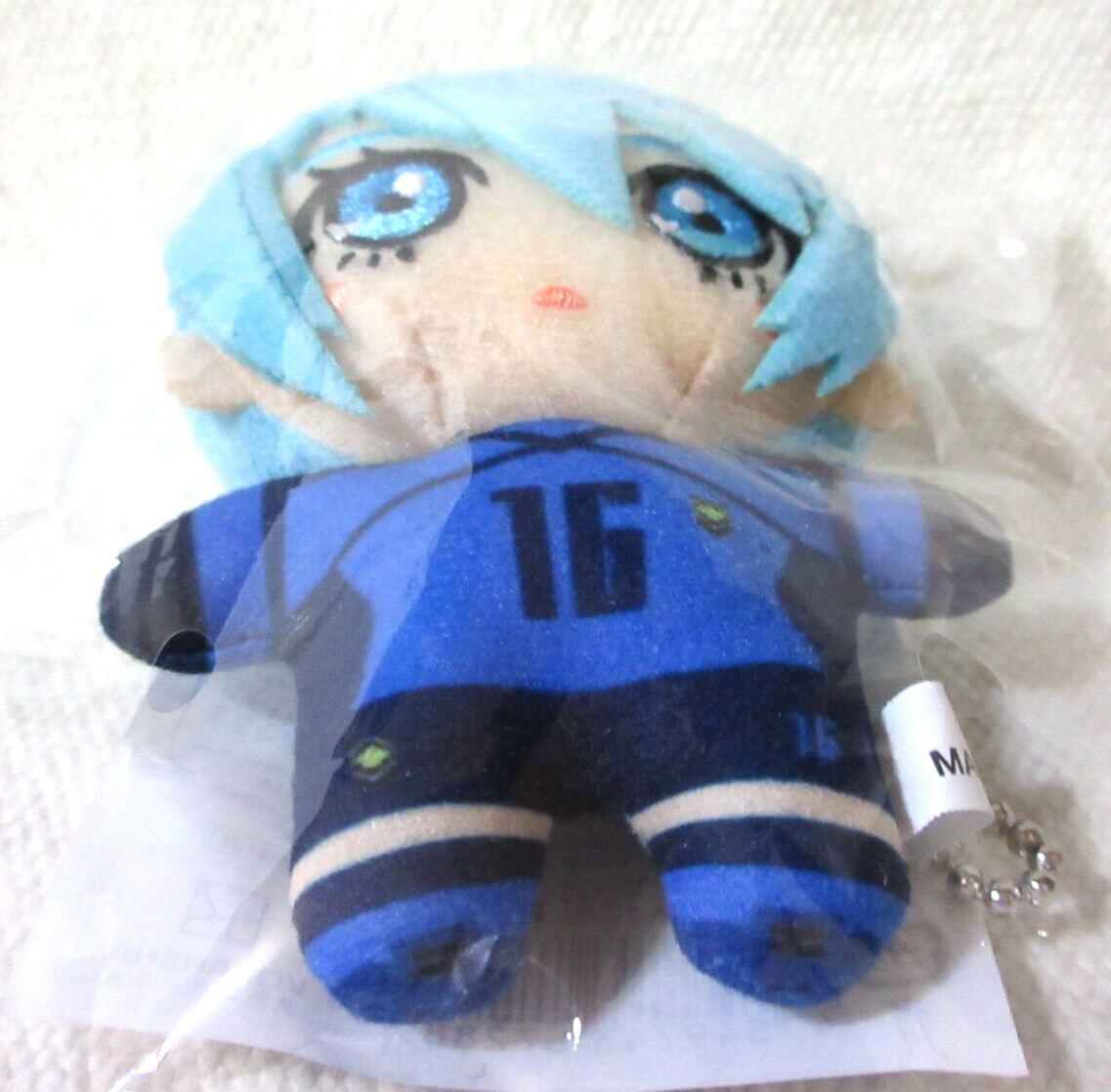 Blue Lock Exhibition Limited Plush Doll Mascot Chain Yo Hiori 10cm 2023 ...