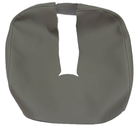 Fits 08-09 Hummer H2 Dark Gray Real Leather Center Console Lid Armrest ...