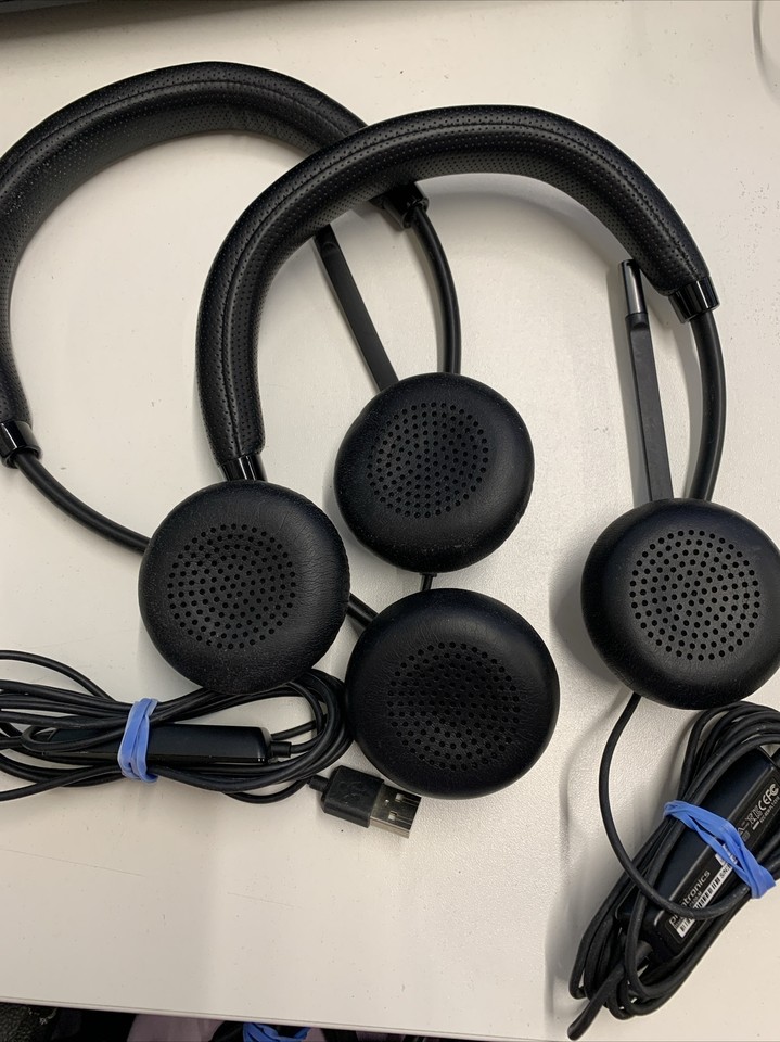 Plantronics Blackwire C520-M/C725 Binaural Headset - Tested Ref:14:25 ...