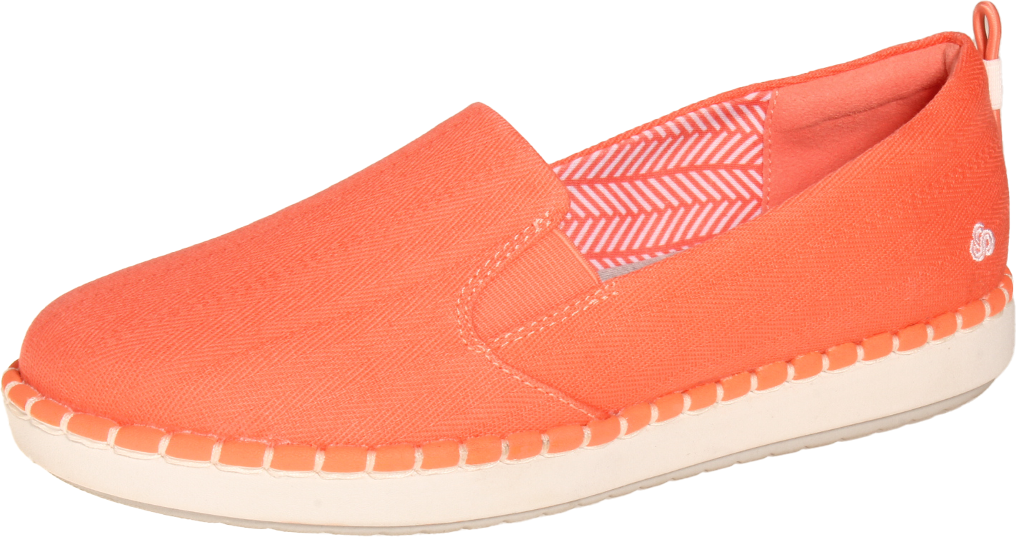 Clarks Cloudsteppers Step Glow Slip Womens Loafer Coral US Size 7 WIDE ...