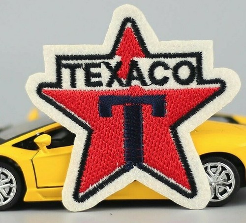 TEXACO GAS LOGO Embroidered Iron On 2 75" Patch | eBay