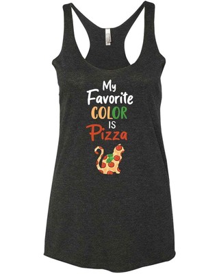 My Favorite Color Is Pizza Cat Pet Lovers Friends Family Gift Trendy ...