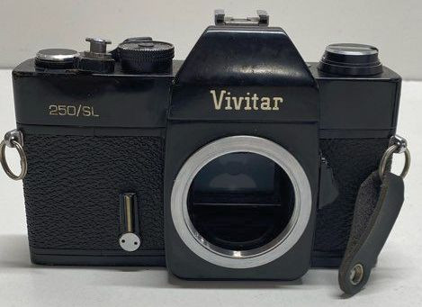 Vivitar 250SL 35mm SLR Camera with 2 Lenses and Flash | eBay