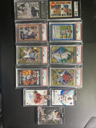 Baseball Graded & Non-Graded 11 Card Lot | eBay