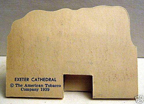 1939 Am Tobacco Tareyton Cigarette Exeter Cathedral | eBay