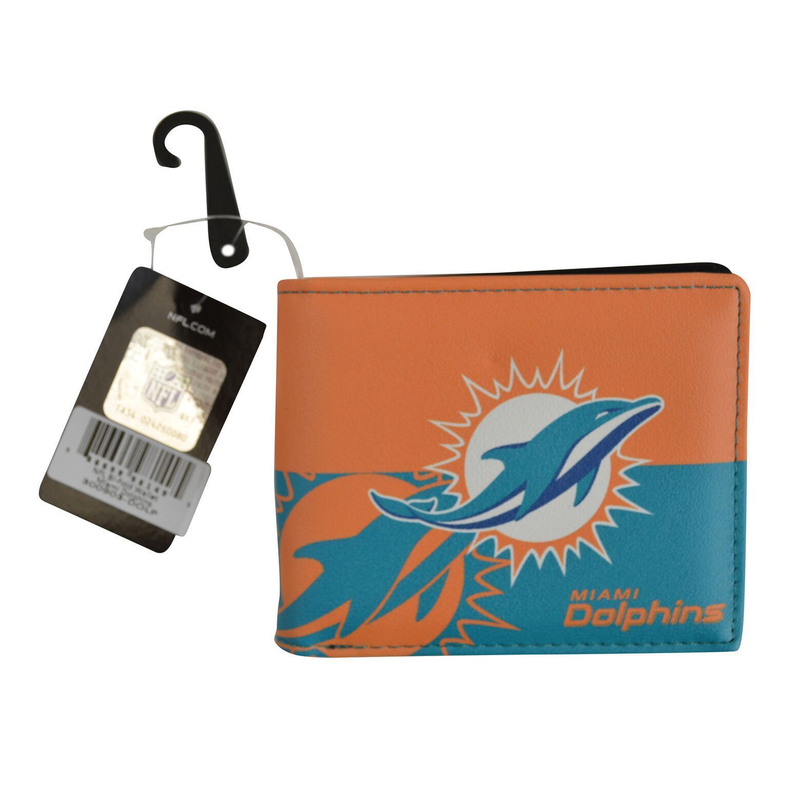 NWT NFL Pick Your Teams Men Women Synthetic Leather Bi-Fold Wallet ...