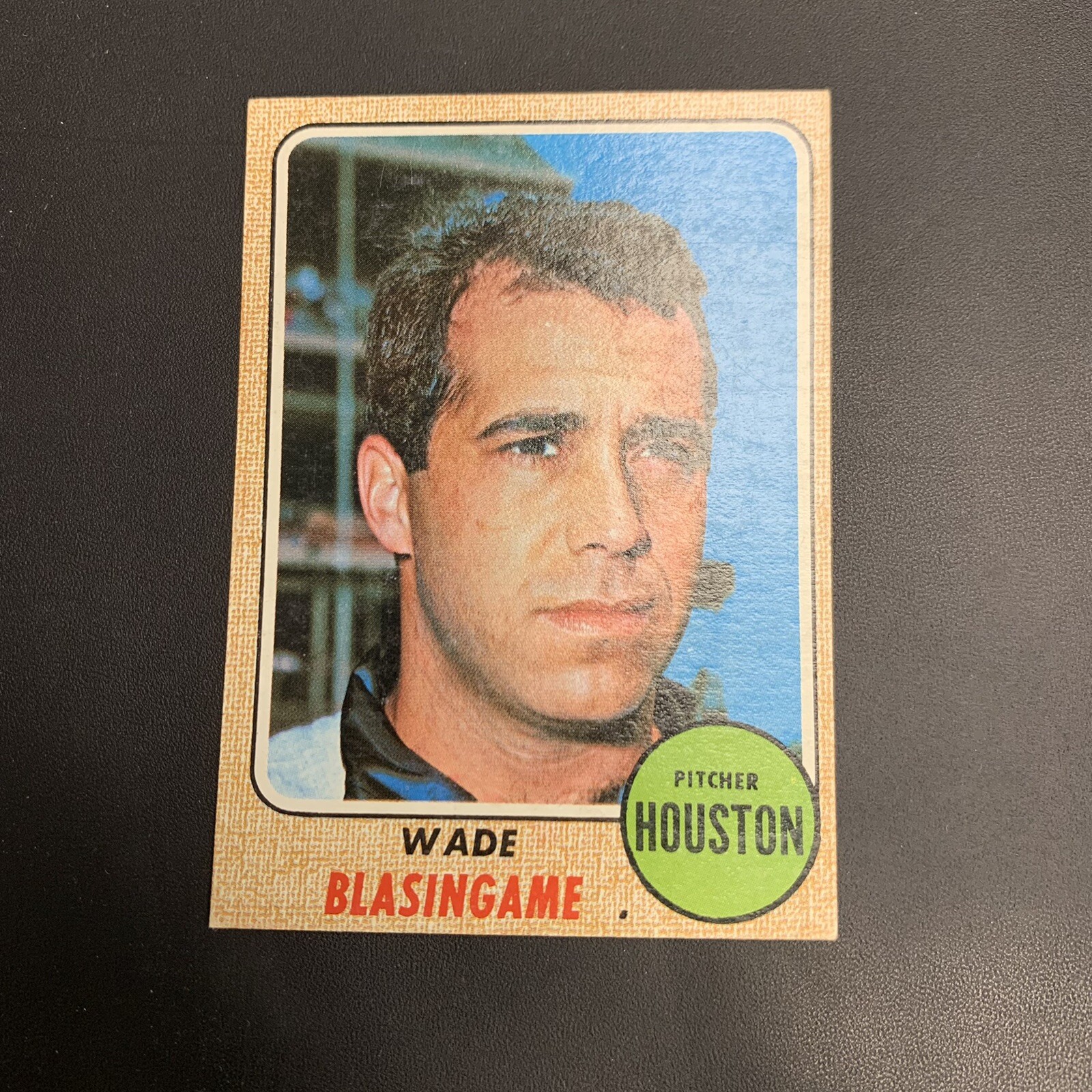 1968 Topps Wade Blasingame # 507 Houston Astros Baseball Card | eBay