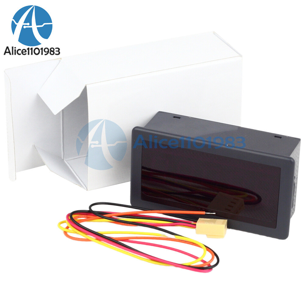 5166FR Frequency Meter 5-Digit Red Tachometer Switch Speed Counter DC5V ...