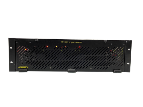 Evertz 7800FR-QT MULTIFRAME with 2 7800PS-QT POWER SUPPLIES | eBay