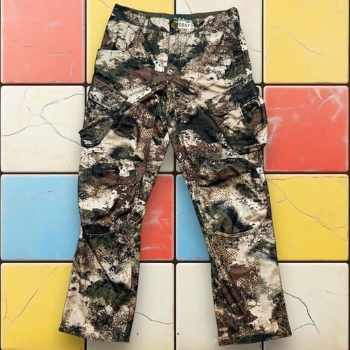 Cabelas Hunting Camo Cargo Pants Men 30x32 Classic Fit Microtex Fleece ...
