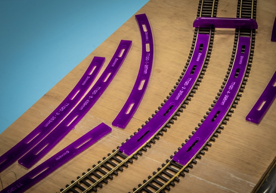 TT:120 Track Guide Templates - Large Set | eBay UK