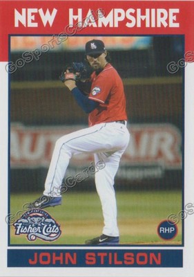 2016 New Hampshire Fisher Cats John Stilson RC Rookie Blue Jays | eBay