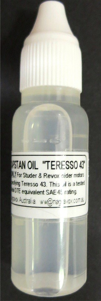 Teresso 43 lubricant oil for Revox G36 Studer A62 & others | eBay