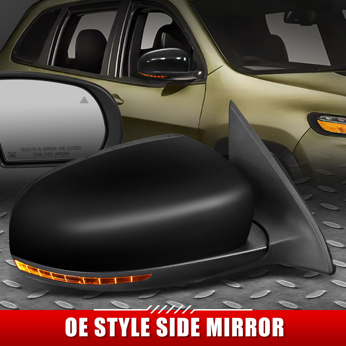 FOR 14-20 JEEP CHEROKEE POWERED+HEATED+MEMORY+BSD+PUDDLE LAMP RIGHT ...