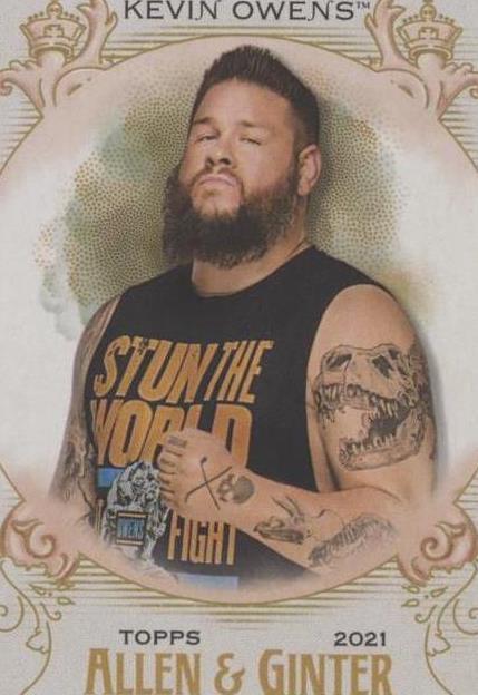 2021 Topps Heritage WWE - Allen & Ginter Kevin Owens #AG-12 for sale ...