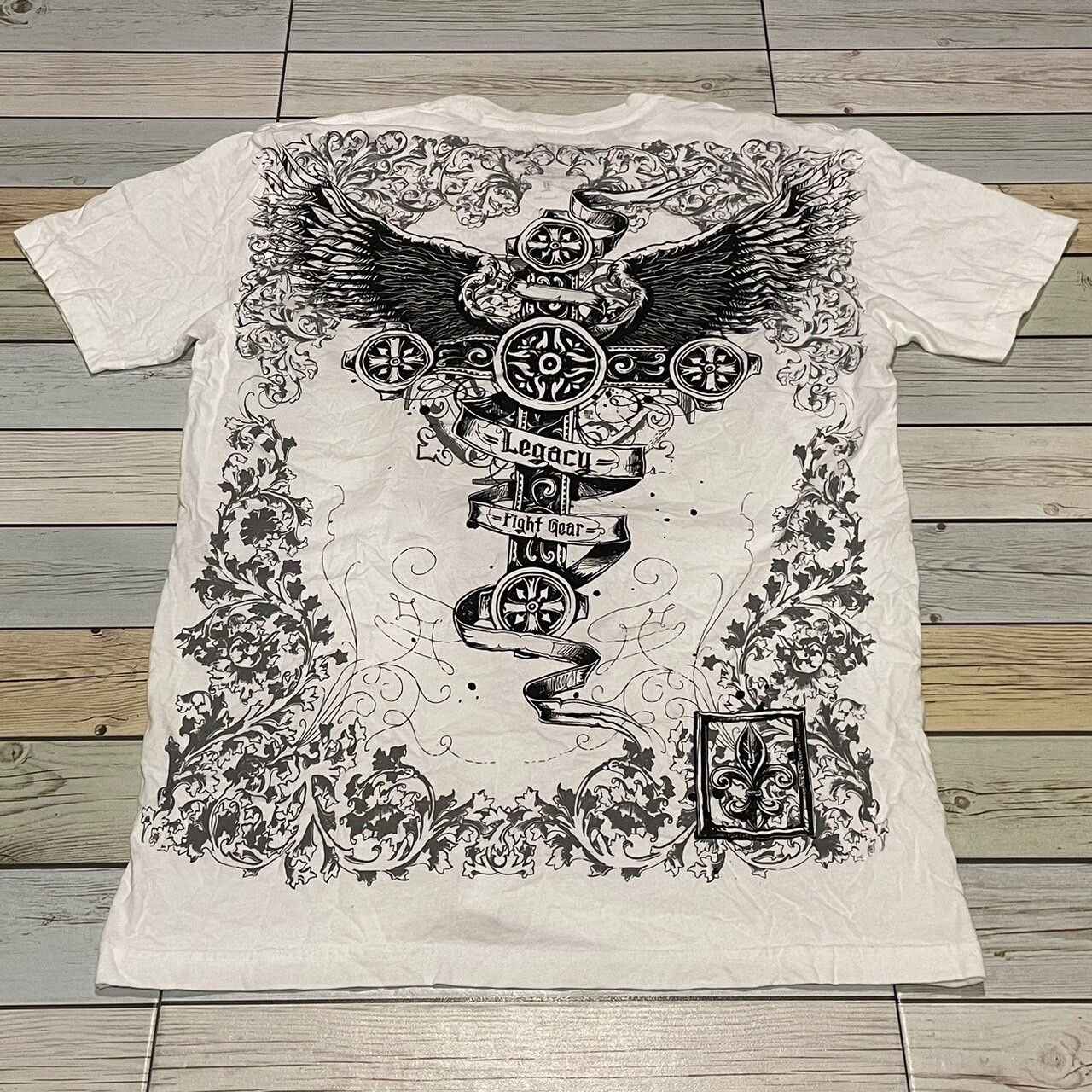 Rare Legacy Wing Cross Y2K Affliction Fashion Style … - Gem