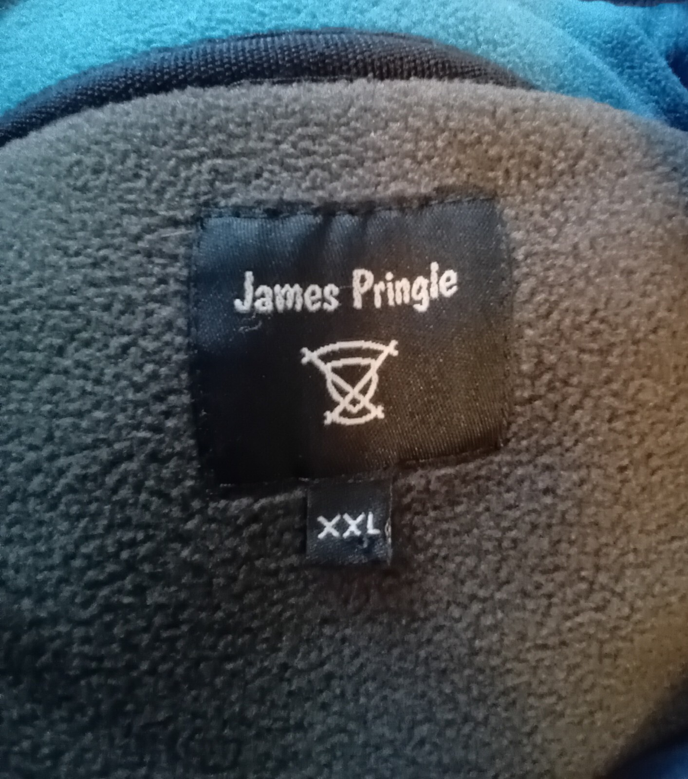 James Pringle Blue Gillet Size Xxl (Longer Front) See Pic 💙🩵💙 Zip ...