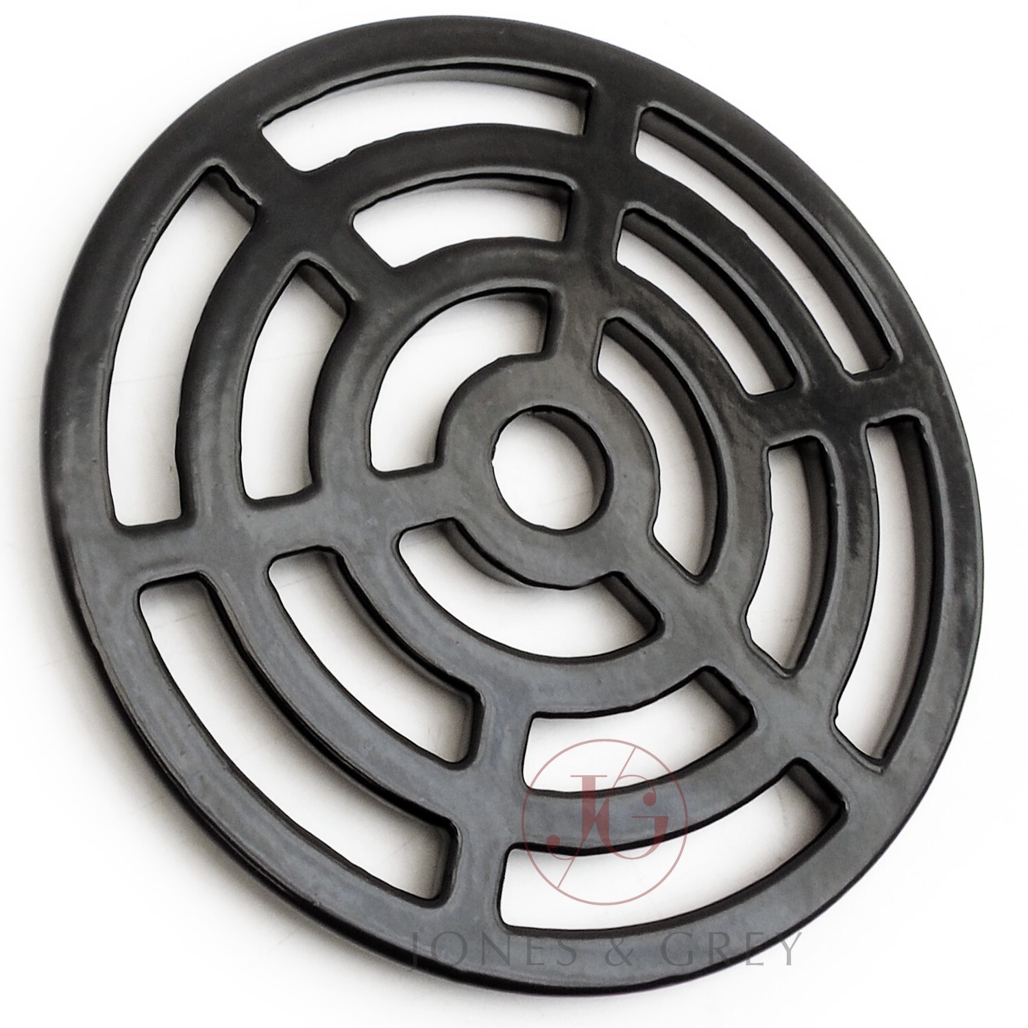 ROUND 6" INCH 150mm METAL DRAIN COVER GULLY GRID GRATE LID CAP LEAF ...