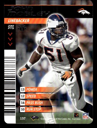 2001 NFL Showdown 1st Edition #137 John Mobley | eBay