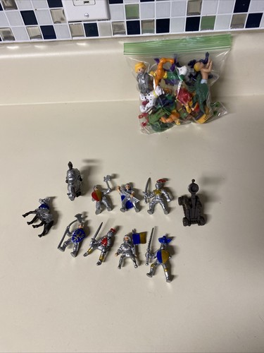 Papo Safari Plastic Knight and Horse Toys Lot of 10 & Other Figures | eBay