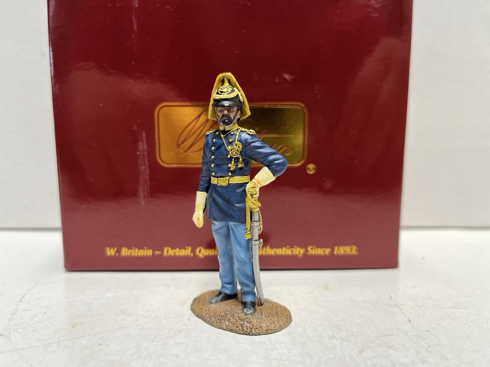 W Britain (32003) Captain Myles Keogh 7th Calvary 1:30scale | eBay
