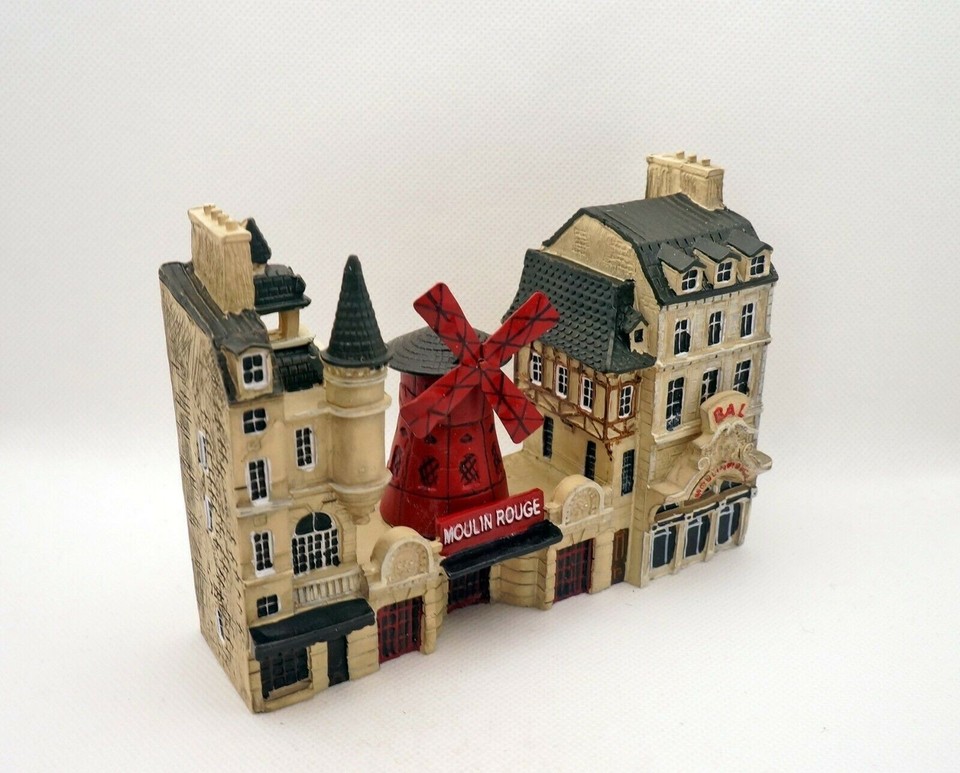 J Carlton by Gault French Miniature Paris Building Moulin Rouge Facade ...