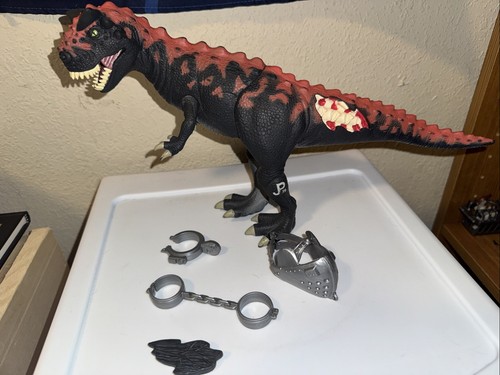 Jurassic Park Series II "Demon" Carnotaurus 100% complete Kenner 1994 ...