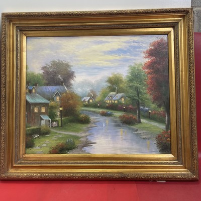 Vintage Oil Painting by Marlo. W. 24”x20” | eBay