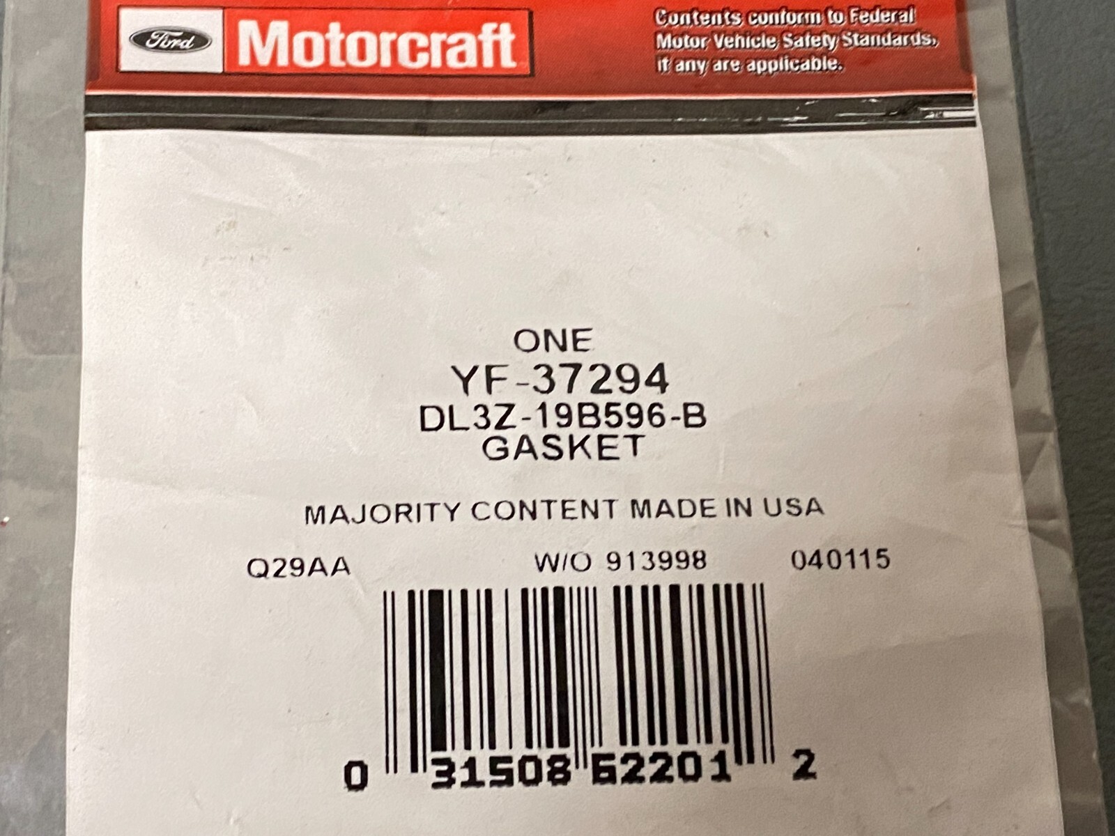 Ford OEM NOS DL3Z-19B596-B AC Line O-Ring Seal Kit 2011-2022 Escape 1.5 ...