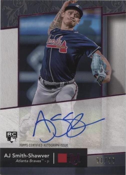2024 Topps Museum Collection - Archival Autographs AJ Smith-Shawver #AA ...