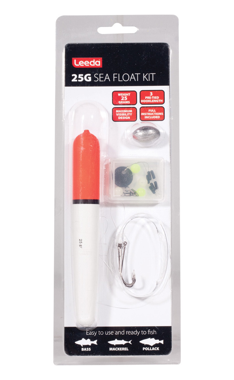 Leeda Sea Float Kits - Bass Wrasse Mullet Mackerel Cod Pollock Fishing Tackle | eBay