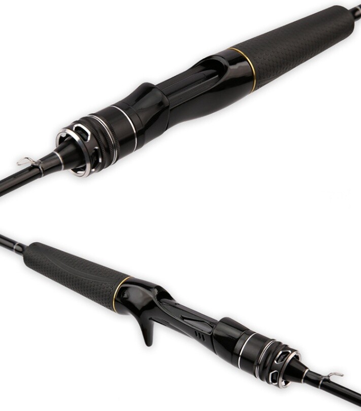 1.8M 2.1M Lure Rod Travel Fishing Rod 4 Section High Carbon Spinning ...