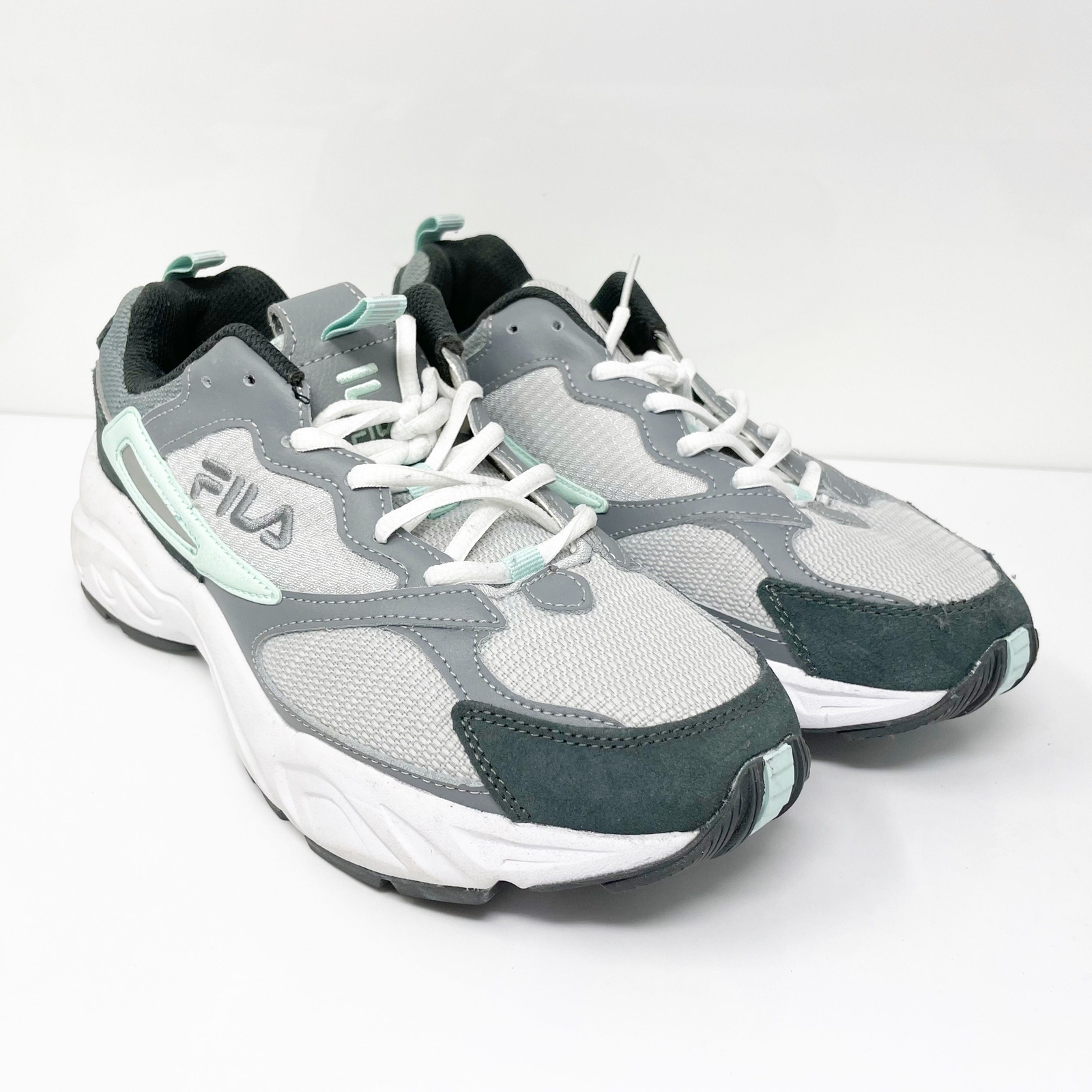 Fila Womens Recollector 5RM01348-253 Gray Casual Shoes Sneakers Size 9 ...