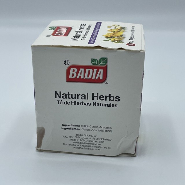 Badia Natural Herbs Slimming Tea Lose Weight (25 Bags Box) 4 Boxes for ...