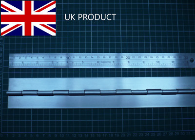 Aluminium Piano Hinge 50mm 2" Open Width Undrilled UK Product Quality ...