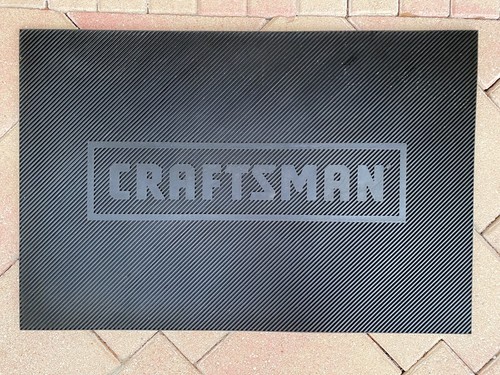 Craftsman Multi-Purpose Bench Mat 24" x 36" x 3/8" Vintage Anti-Fatigue RARE | eBay