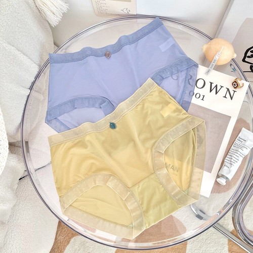 Women's Ultra-thin Quick-drying Breathable Silky Ice Silk Modal Panties ...