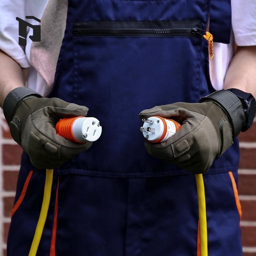 Extension Cord Ends set Male & Female Electrical Replacement Plug 15AMP ...