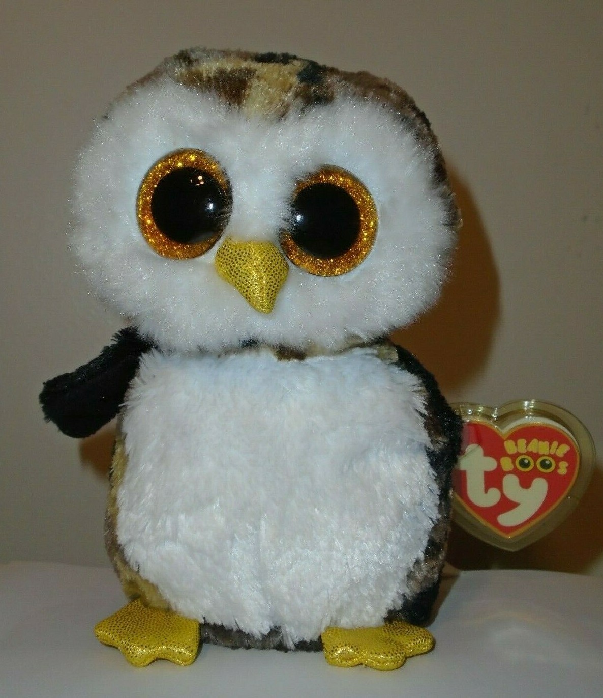 Ty Beanie Boos OWLIVER the Camouflage Owl (6 Inch) NEW MWMTs Stuffed ...