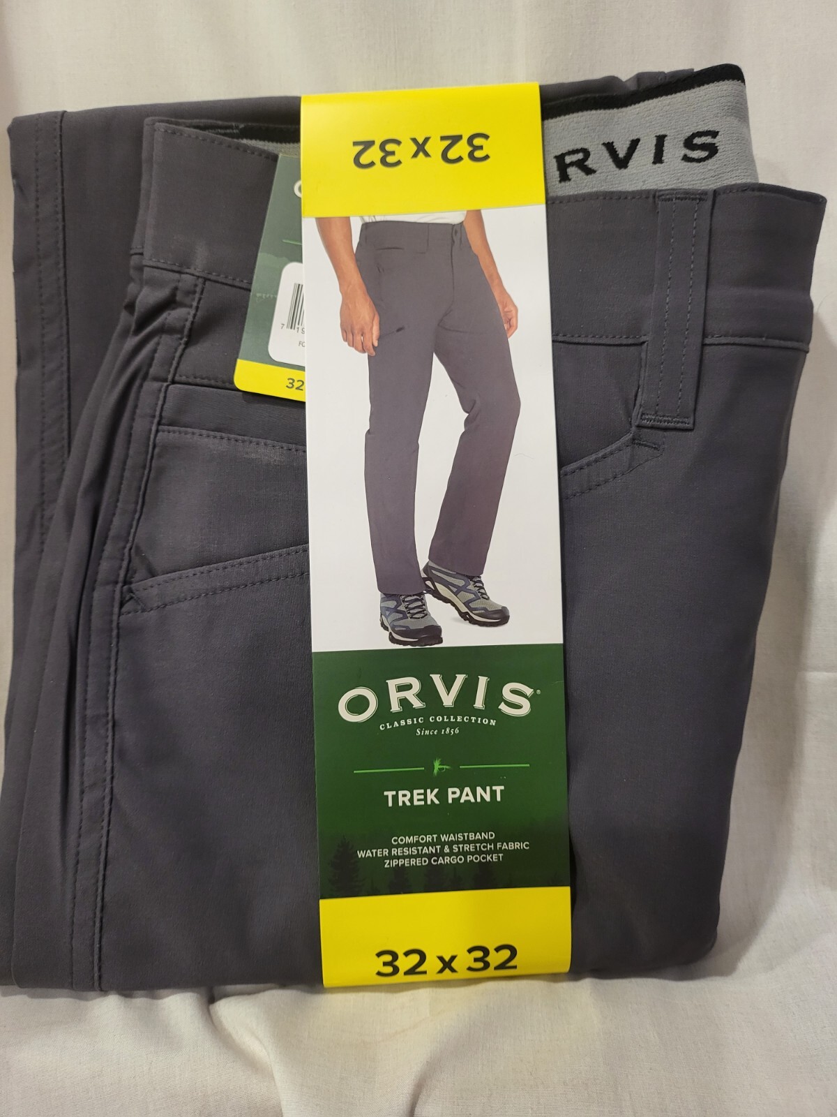 Orvis Trek Pant, Size 32x32, Forged Iron **BRAND NEW** | eBay