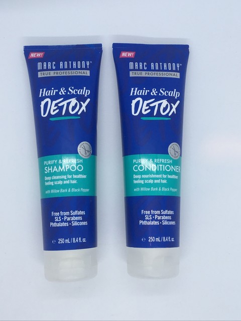 Marc Anthony Hair & Scalp Detox Purify Refresh Shampoo and Conditioner ...