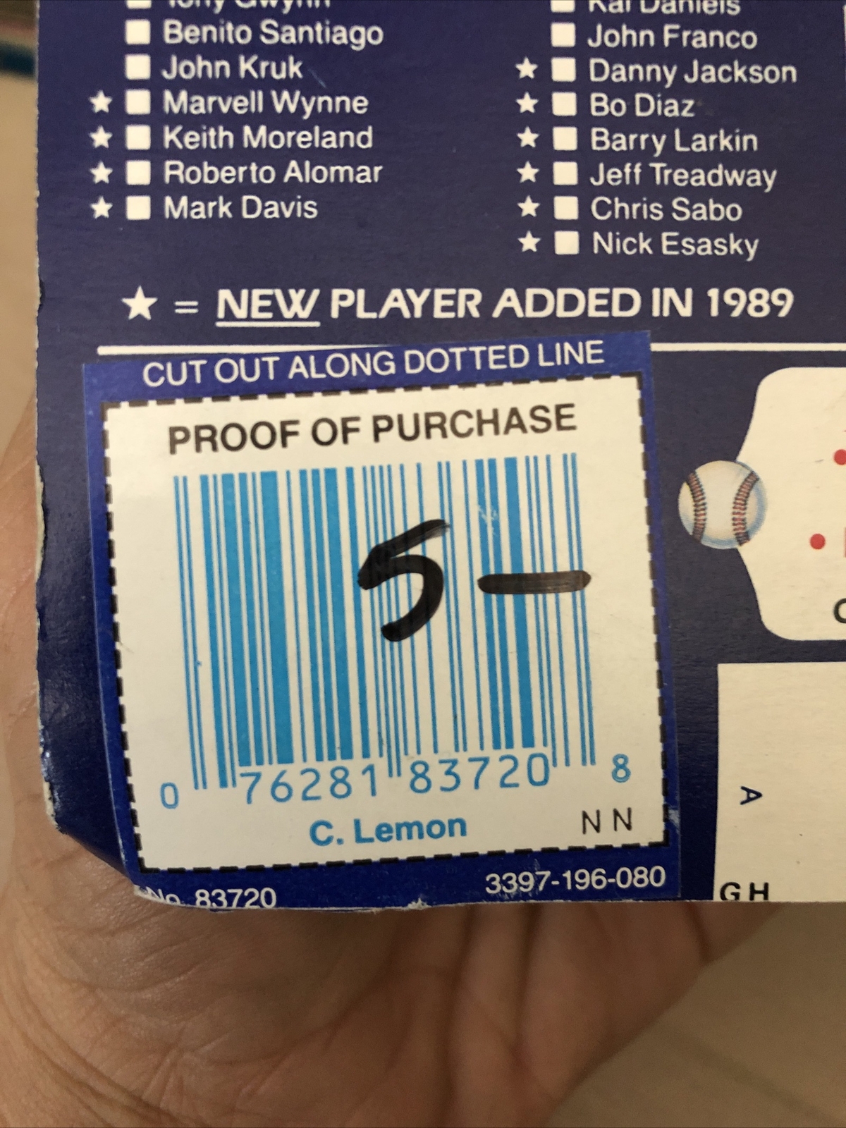 1989 Rookie Starting Lineup Chet Lemon Detroit Tigers SLU MLB | eBay