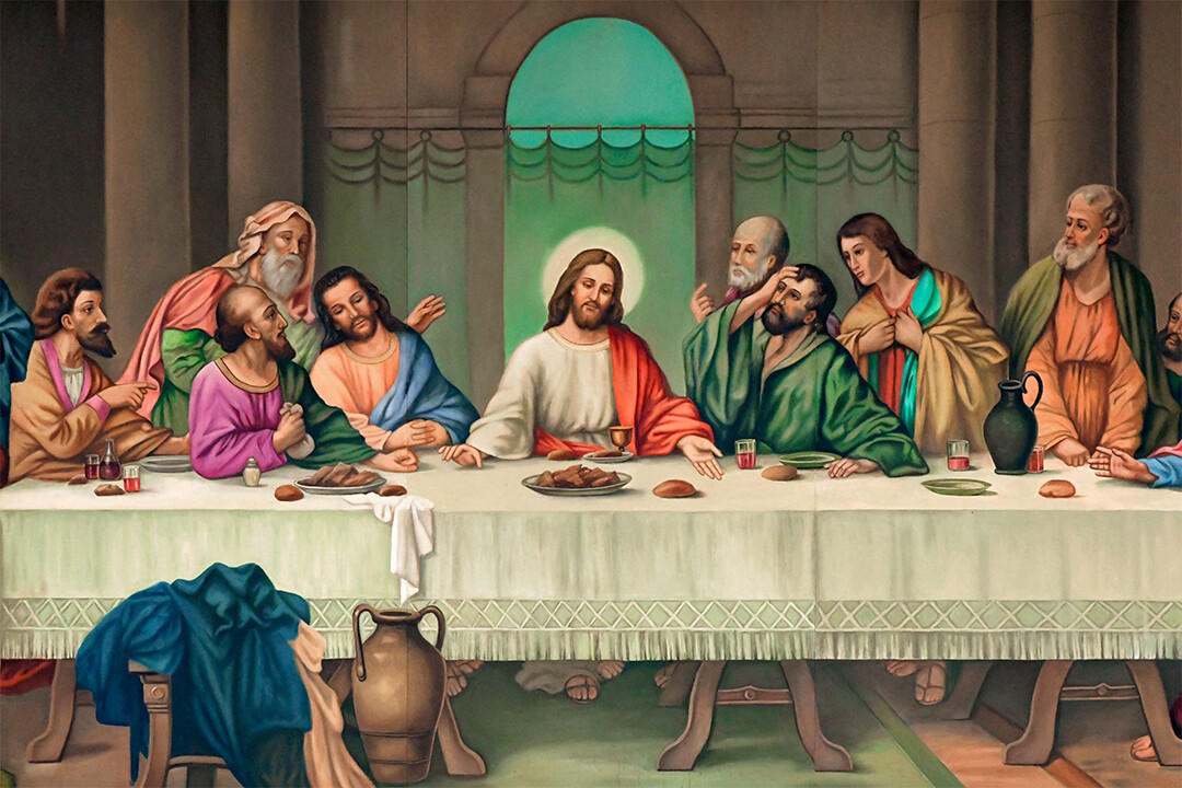 Raptor Jesus Last Supper Amazon.com: YOUHONG 5 Pieces Jesus Decor