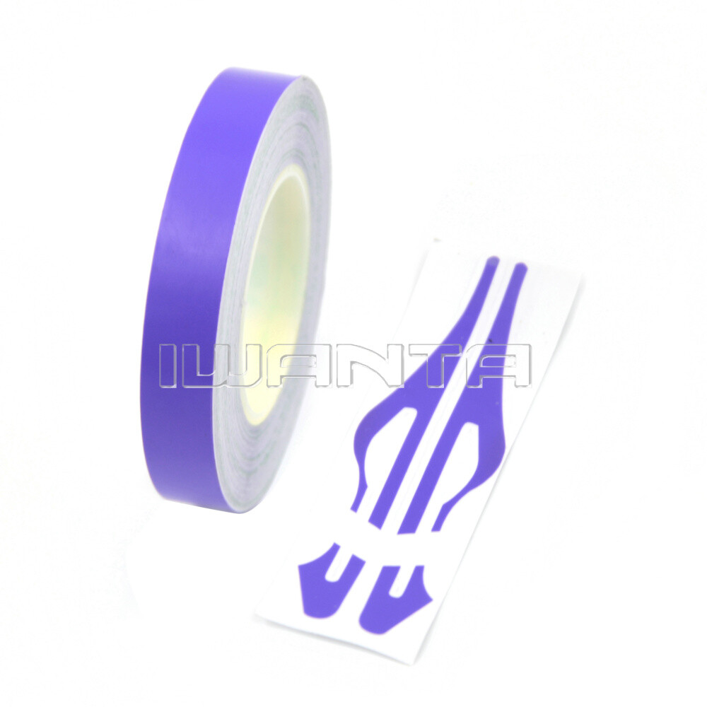 1/2" Purple Pinstriping Pin Stripe DIY Line Roll Vinyl Tape Decal ...