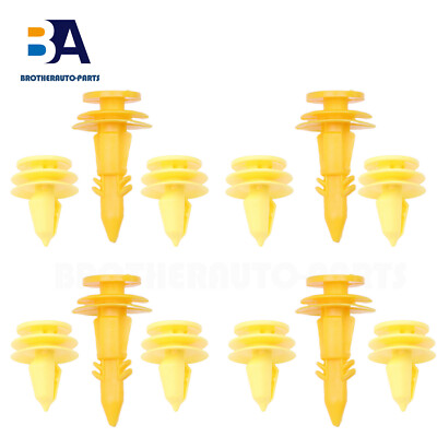 4 Lift Gate Trim Panel Retainer Clips & 8 Interior Trim Clips for 11-17 ...