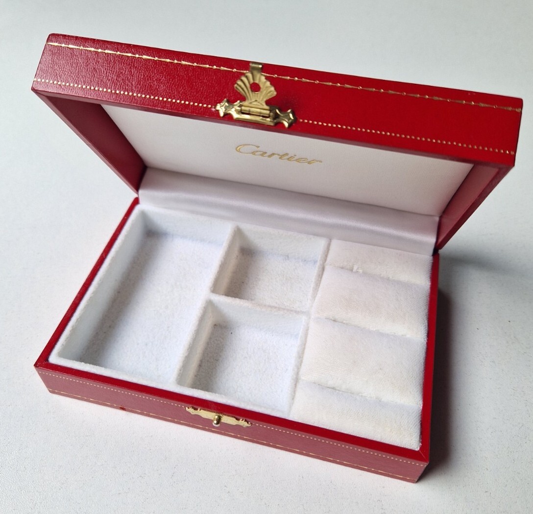 Coffret Bague Cartier Boîte à Bagues, Boîte De Rangement De Bijoux