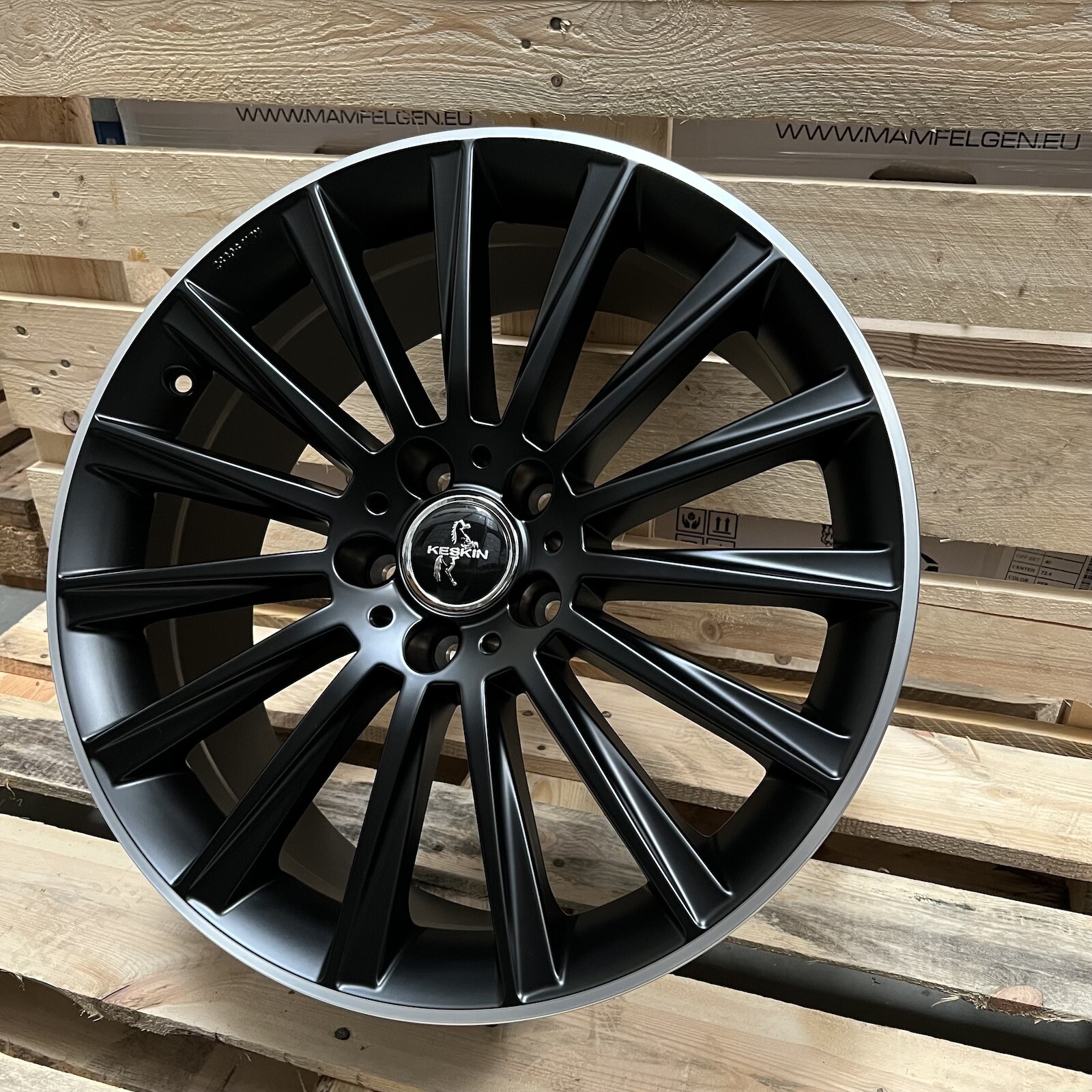 18 Zoll Keskin KT18 Alufelgen 5x112 Mercedes C-Klasse GLA CLA Audi A3 ...