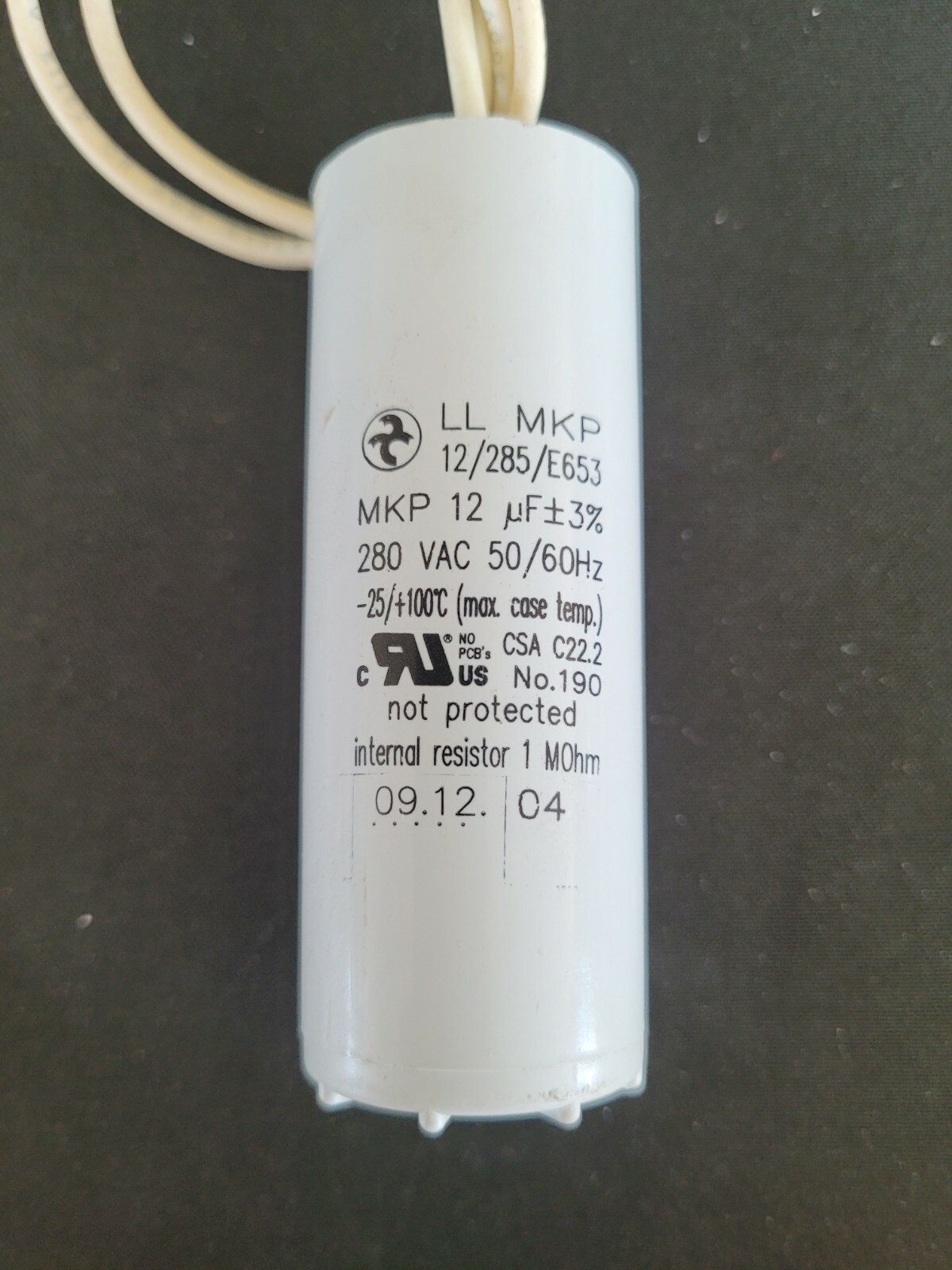 New 12.0/280-2B MH100 Capacitor 100W for Metal Halide Lamps M90 Ballast ...