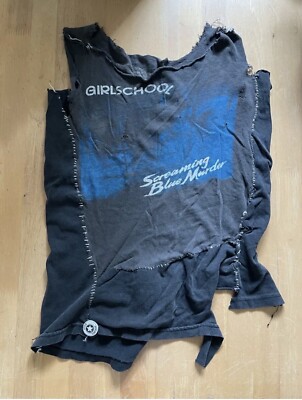 GirlSchool Shirt Punk Rock Hardcore Metal Vintage Rare Motörhead | eBay
